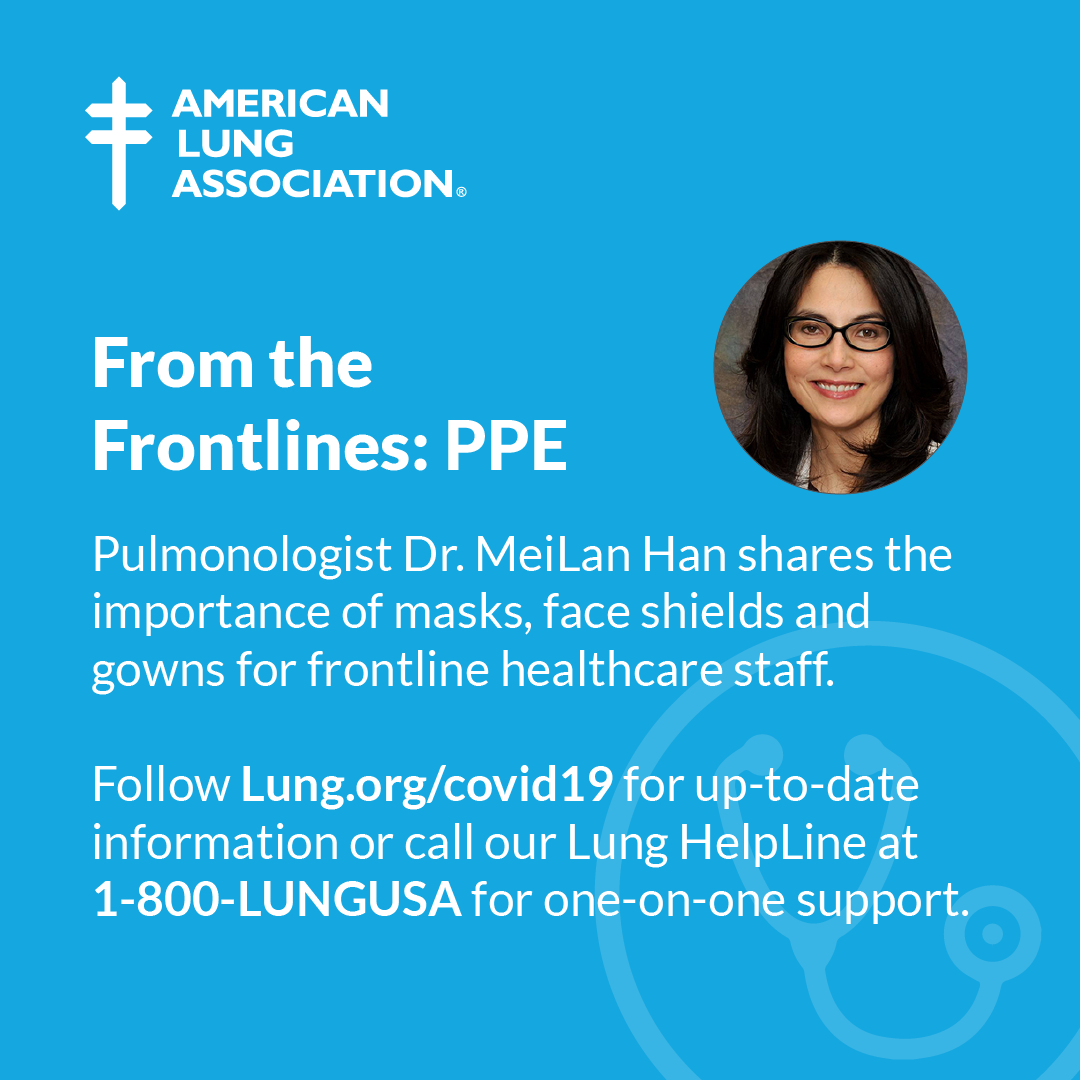 From the Frontlines: The Importance of PPE | American Lung Association