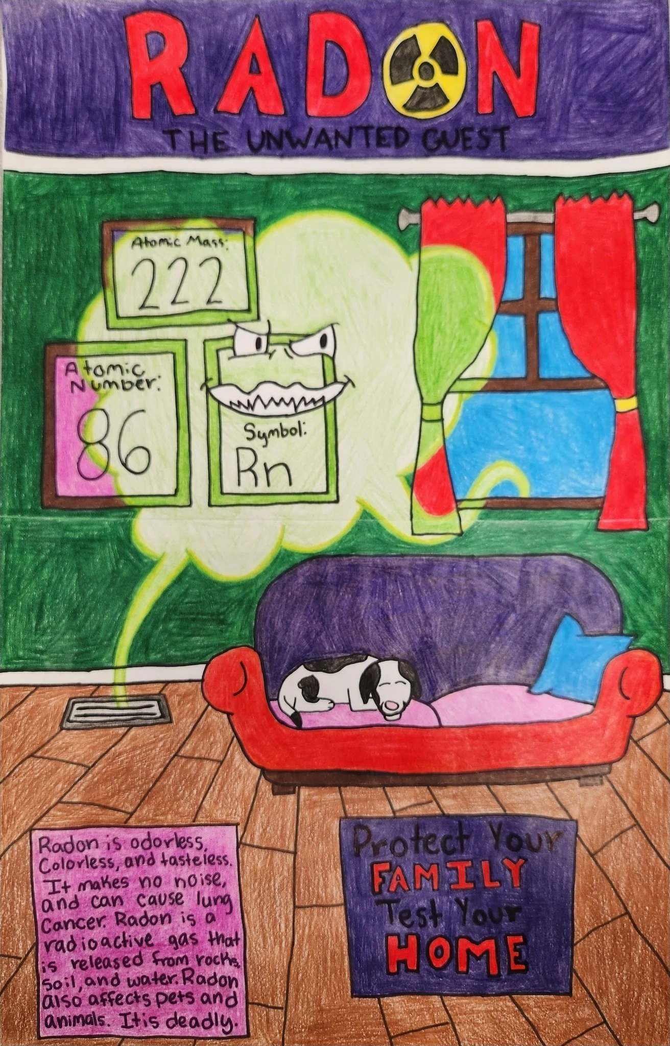 Indiana Radon Poster Contest | American Lung Association | American ...